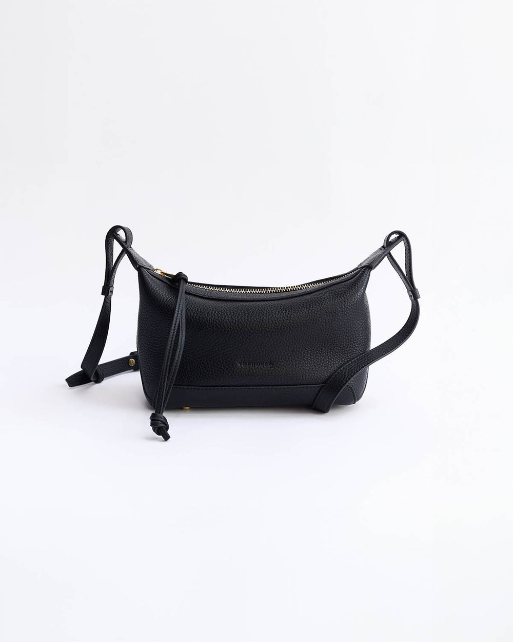 Mini Lou Bag in black with gold | The Horse