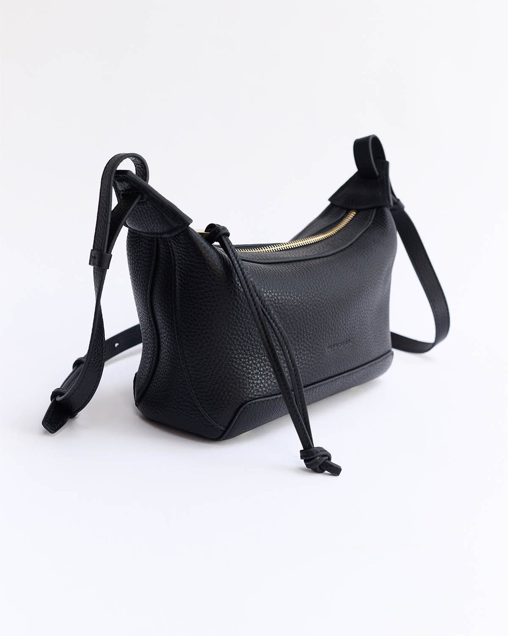 Mini Lou Bag in black with gold | The Horse