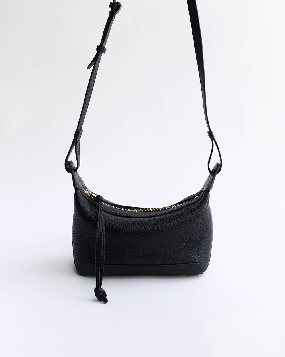 Mini Lou Bag in black with gold | The Horse